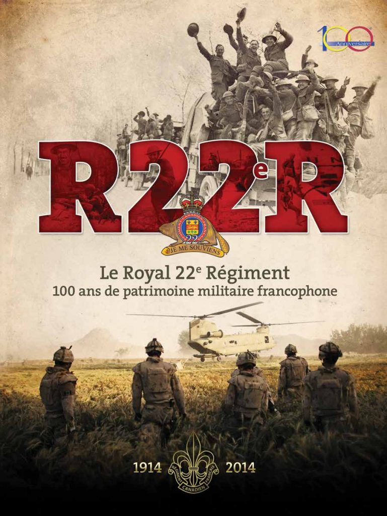 Ligne du temps du R22eR - Royal 22e Régiment